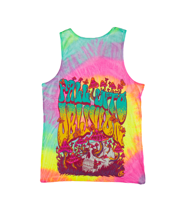 Lorna Shore Psychedelic Tie Dye Tank Top